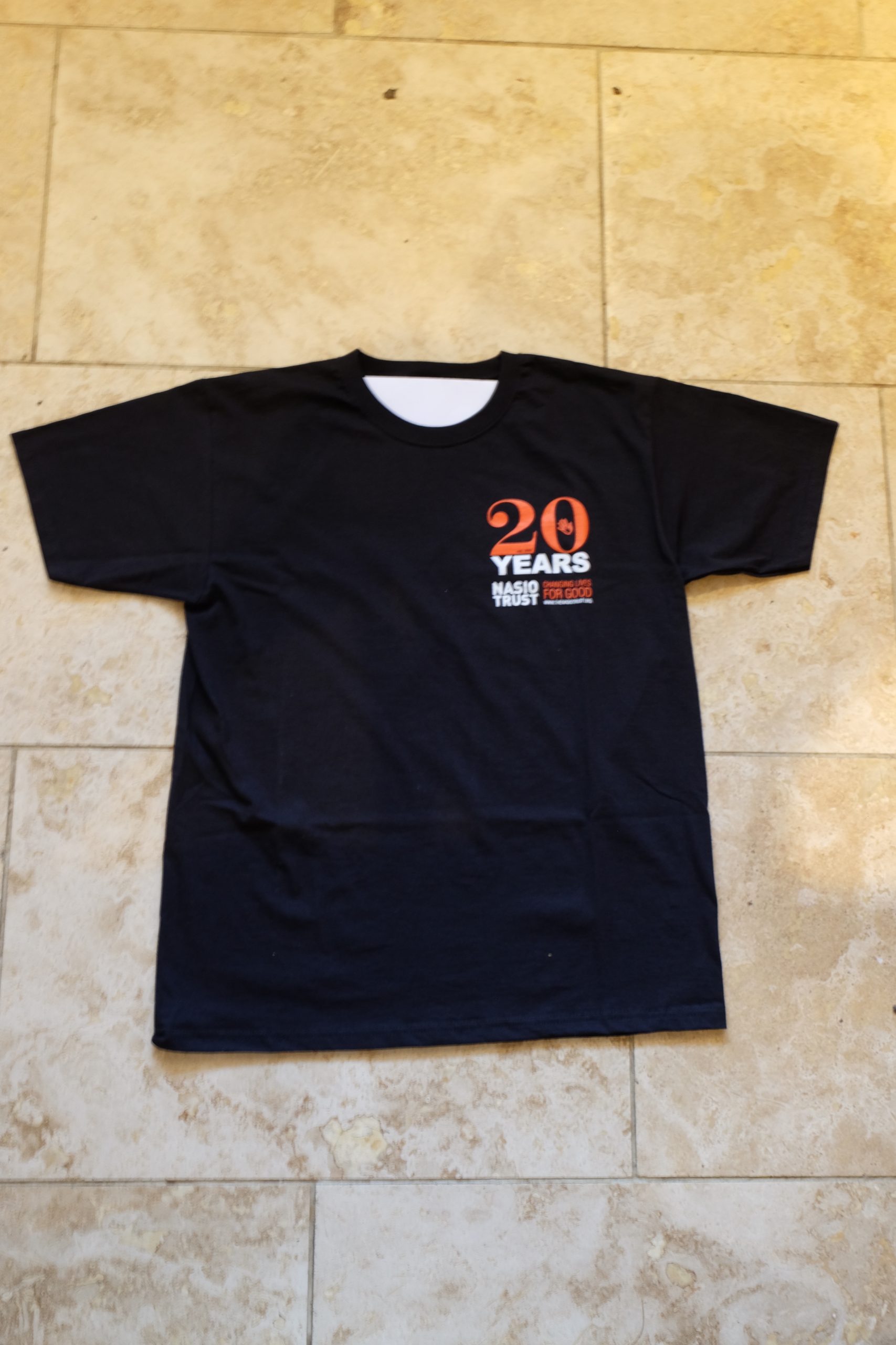 Nasio 20th Anniversary T-Shirt (roundneck) - The Nasio Trust | Changing ...